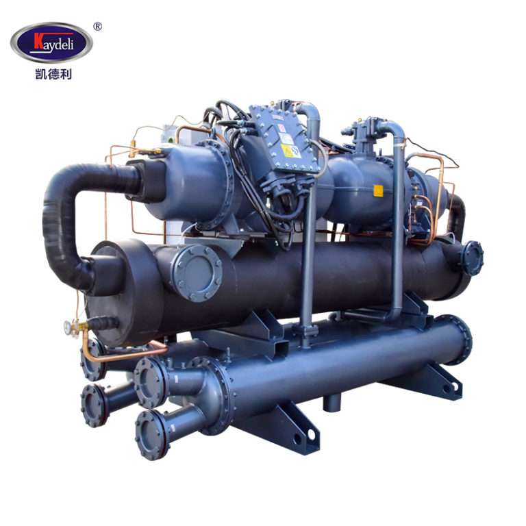 100 ton double screw water cooled chiller | Kaydeli Industrial Chiller